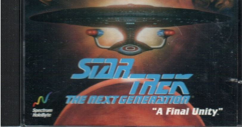 Star Trek: The Next Generation – "A Final Unity" | Video Game ...