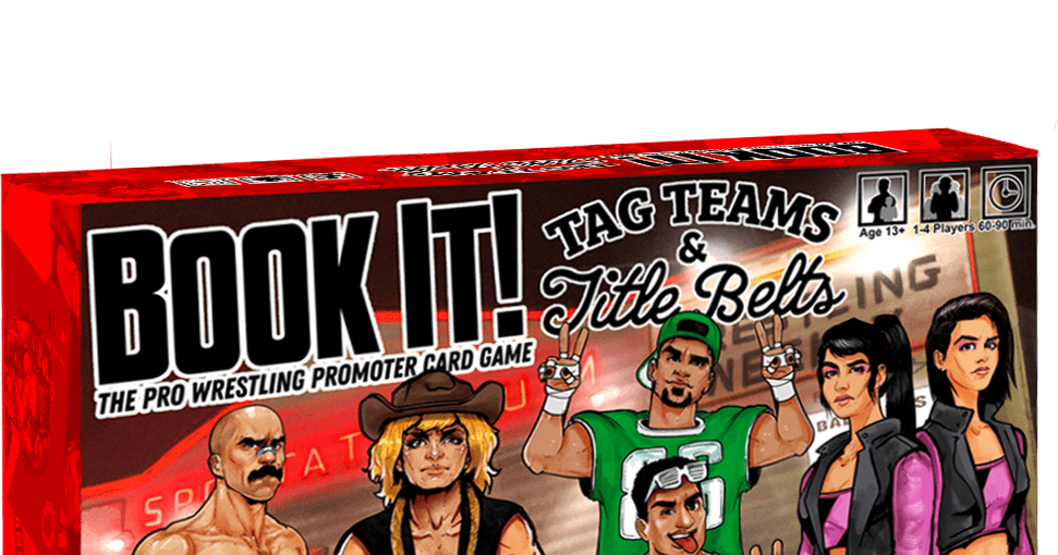 Book It!: Tag Teams and Title Belts | Board Game | BoardGameGeek