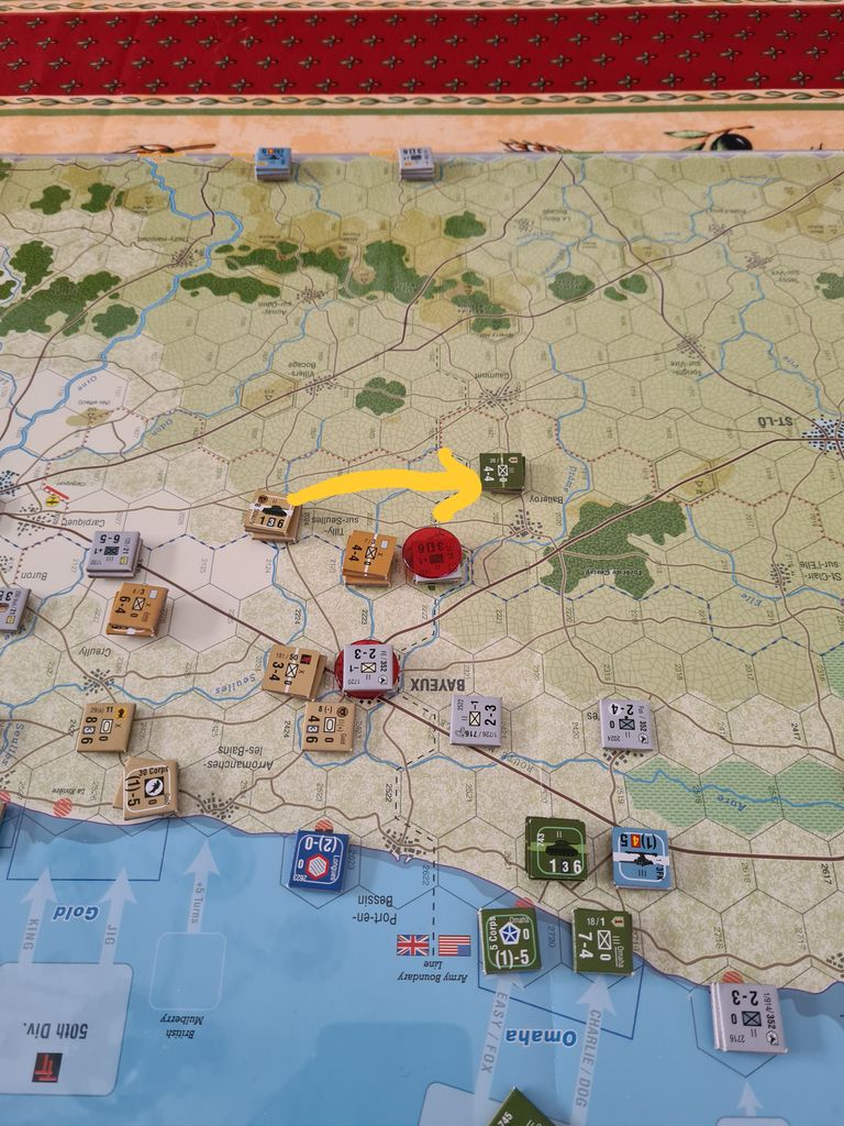 Line of supply through Army Boundary Line | Normandy '44