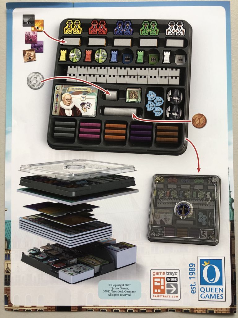 Hamburg/Amsterdam game trayz | Hamburg