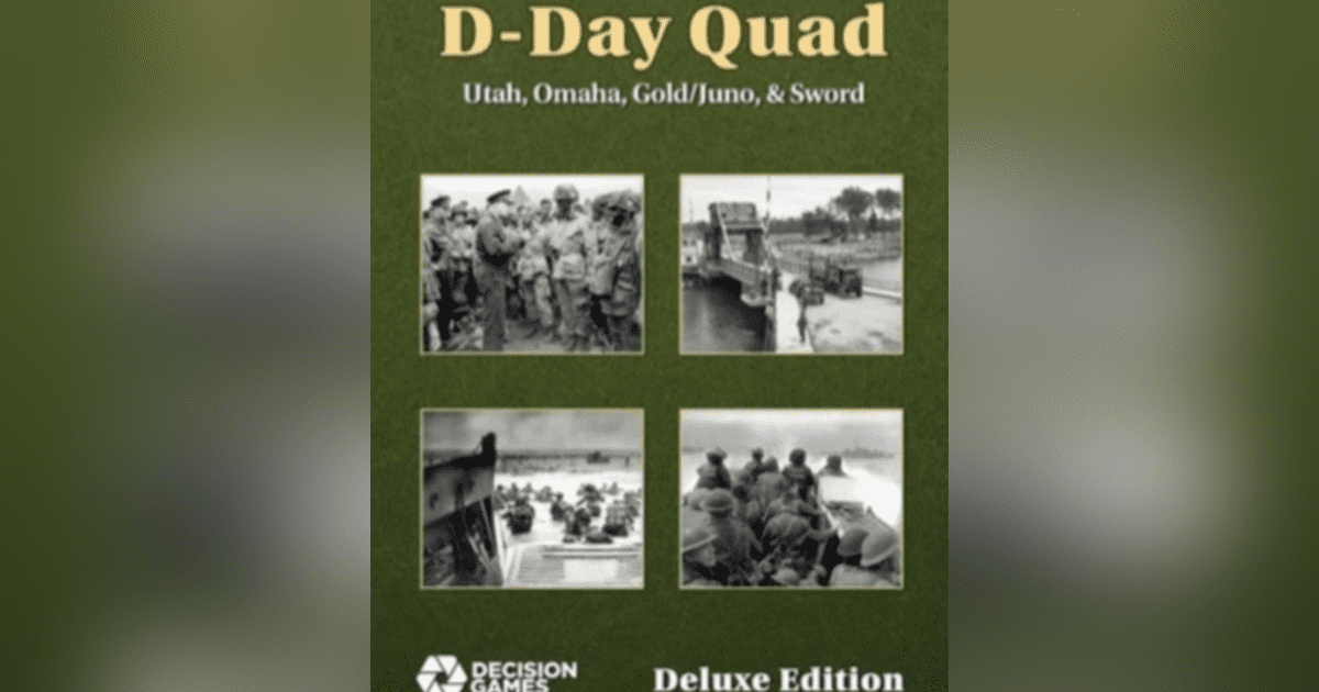 D-Day Quad Deluxe | Board Game | BoardGameGeek